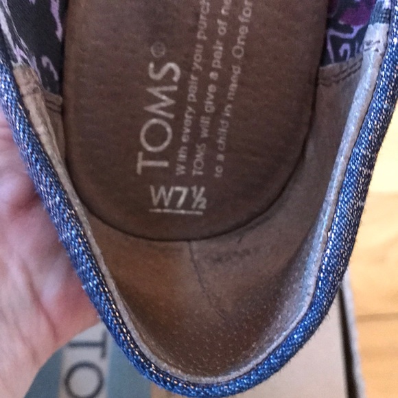 Toms | Shoes | Toms Size 75 Azar Open Toe Wedge | Poshmark